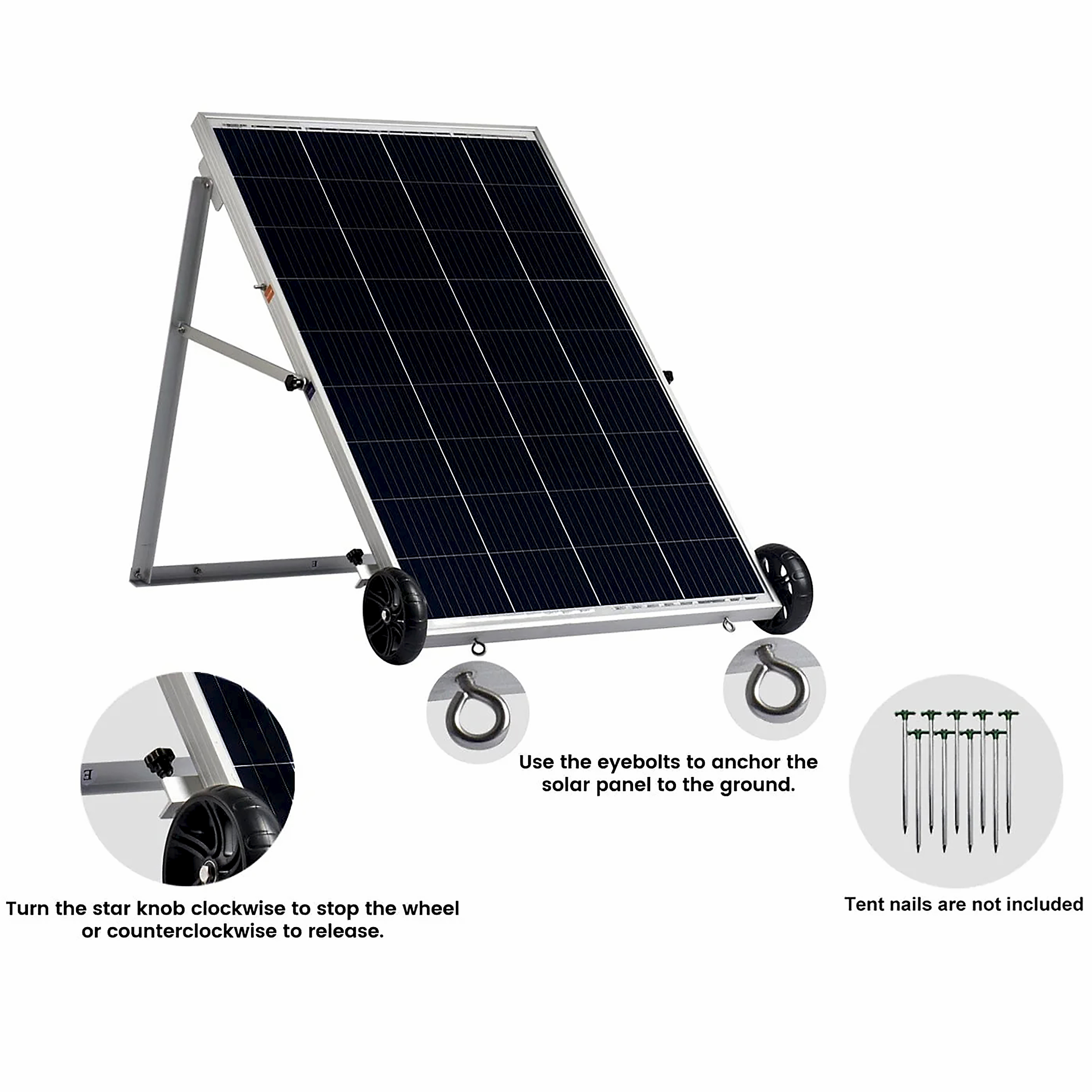 Nature's Generator Gold System 1800W Solar Generator with 100W Solar ...