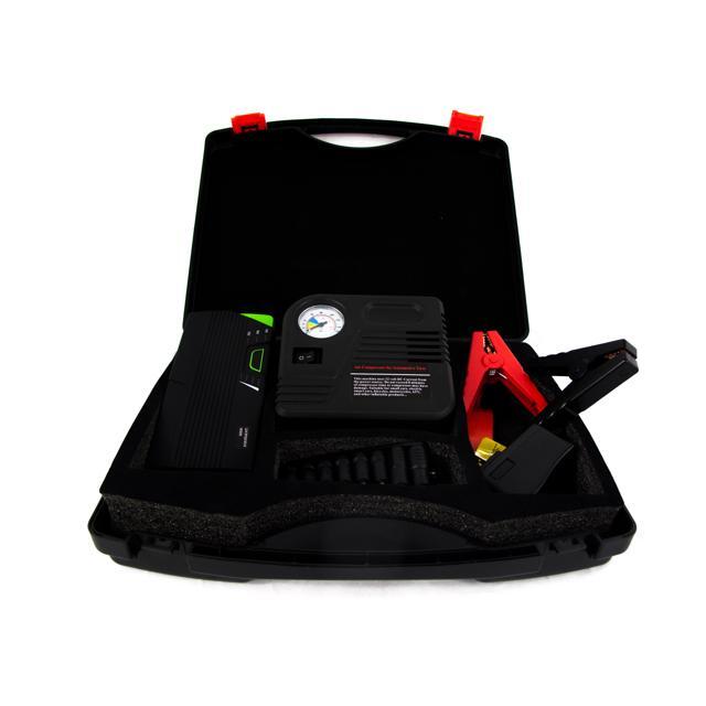 Race Sport Mini Emergency Jump Start Kit 16,800Mah Jump Pack W/ Air ...